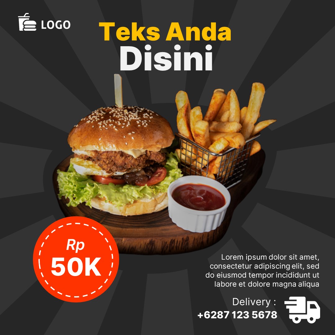 Desain Banner Kuliner | Tristan Smart