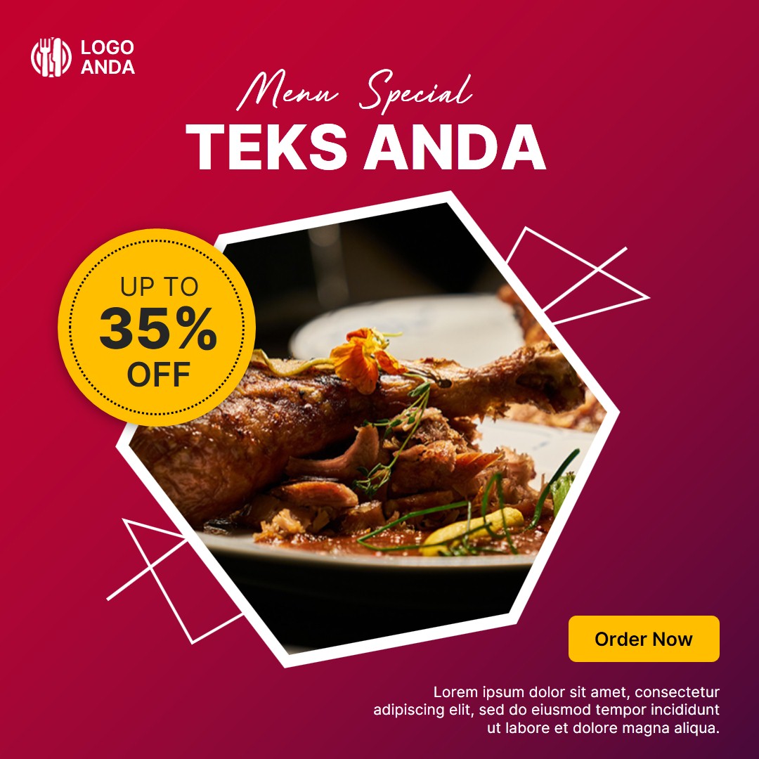 Desain Banner Kuliner | Tristan Smart