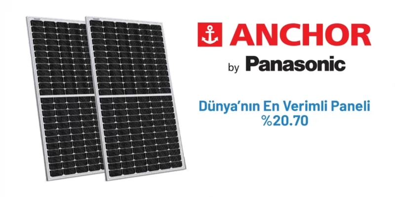 Panasonic 540W Solar Panel - PANASONIC | Gül-Tekin Mühendislik