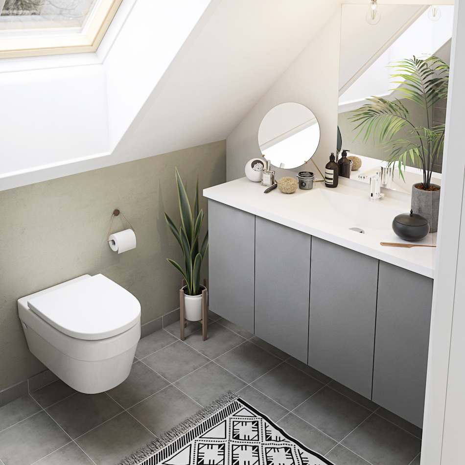 Innredning av små bad: Få 7 innredningstips | HTH