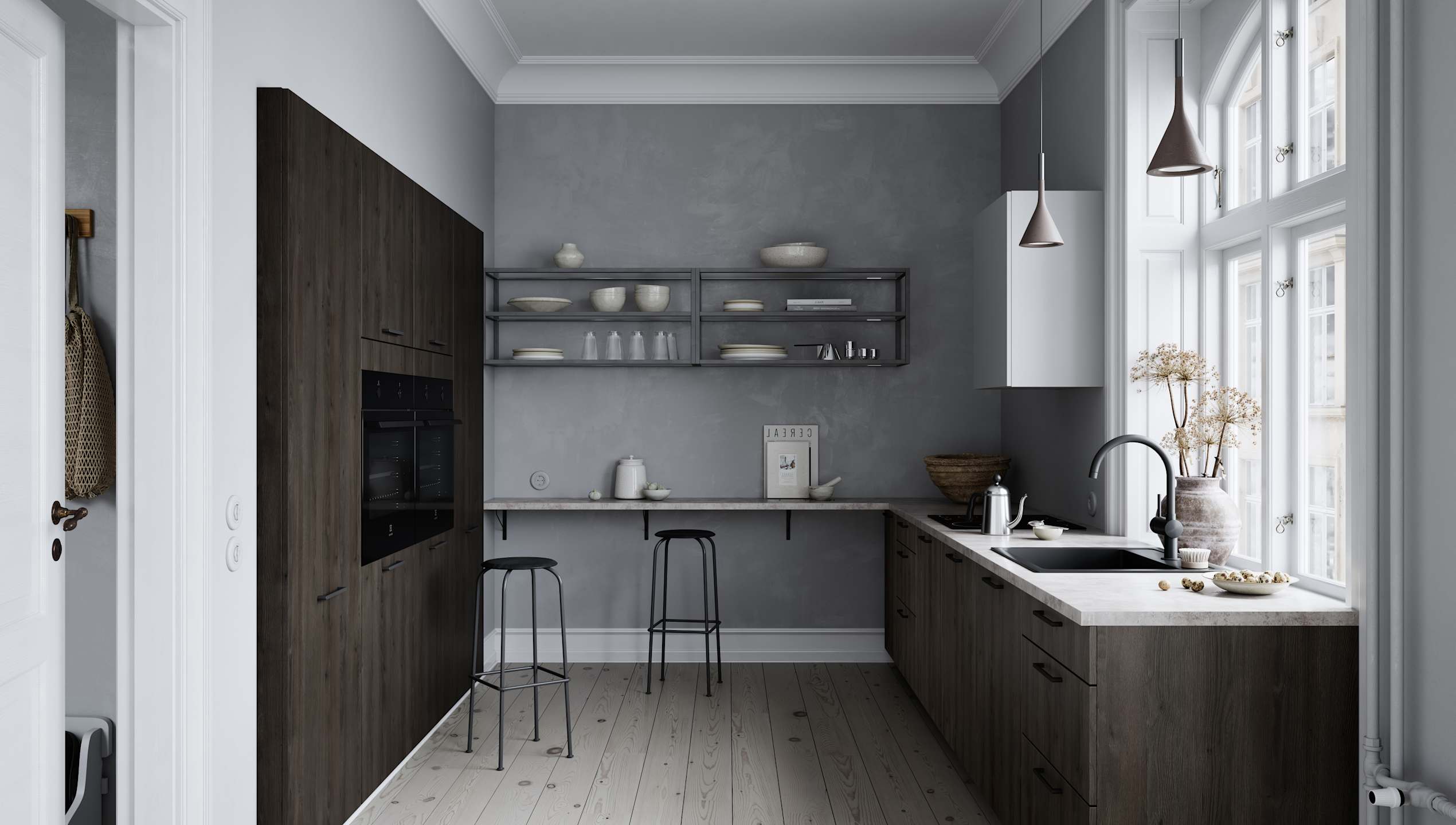 Gør det selv køkken, bad og garderobe med HTH’s GO-sortiment | HTH