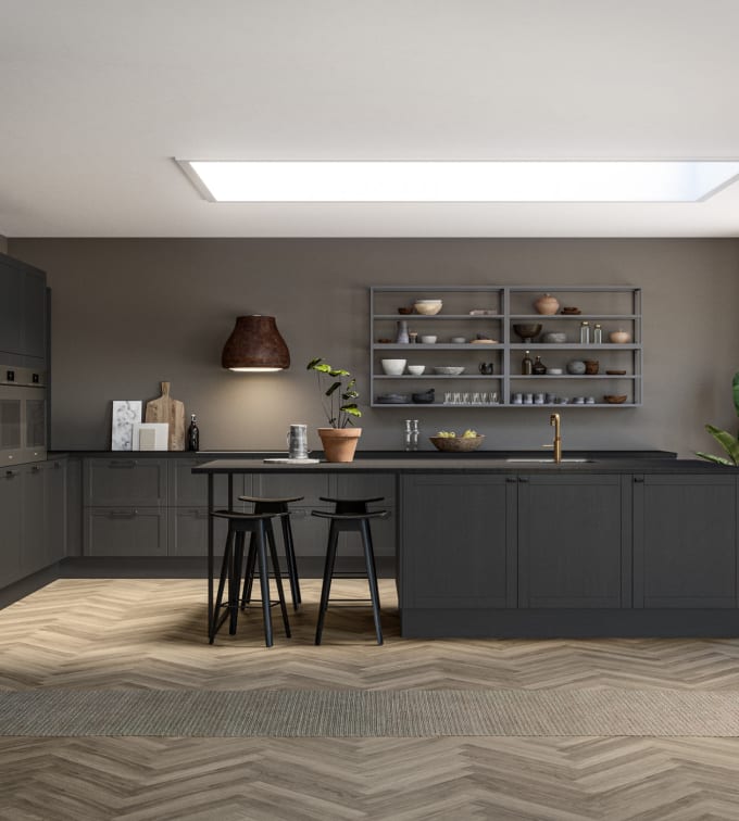 Klassisk retrokøkken i moderne stil | Oplev Square | Invita