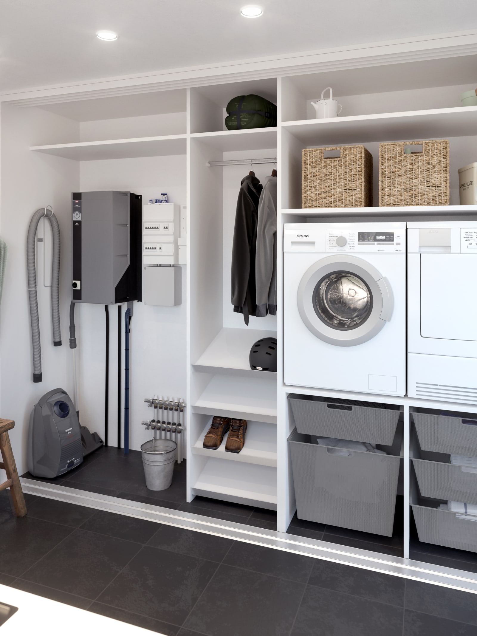 Sigdal Vaskerom: Smarte løsninger og stilfull design for god ...