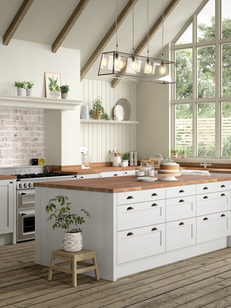 Cream Shaker Style Kitchen Cupboards | Cabinets Matttroy