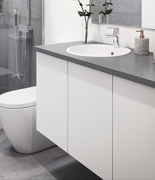 Moderna badrum för moderna hem: Modell Stockholm | HTH