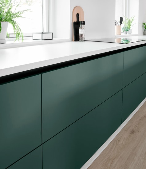 Grønt køkken: Et roligt hjerterum | HTH