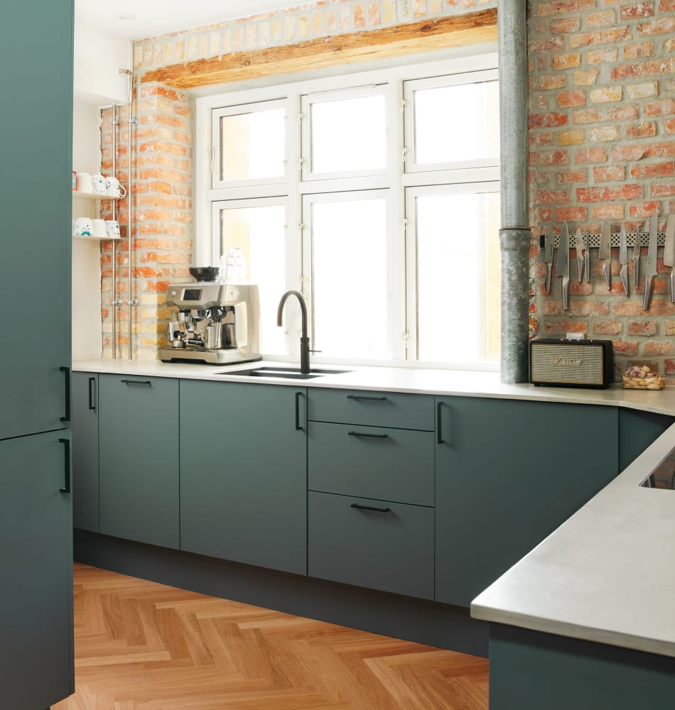 Grønt kjøkken: Et rolig hjerterom | HTH