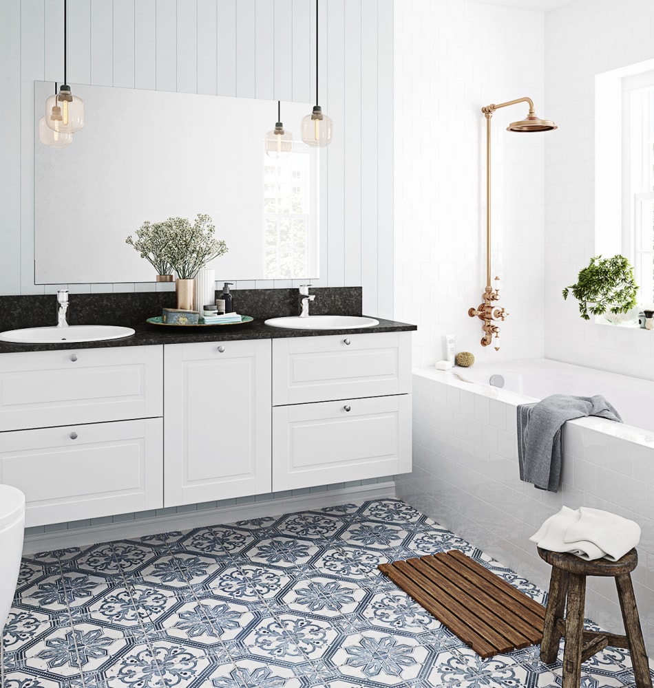 Inspiration för badrummet: Inredning och material | HTH