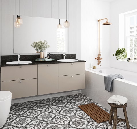 Moderna badrum för moderna hem: Modell Stockholm | HTH