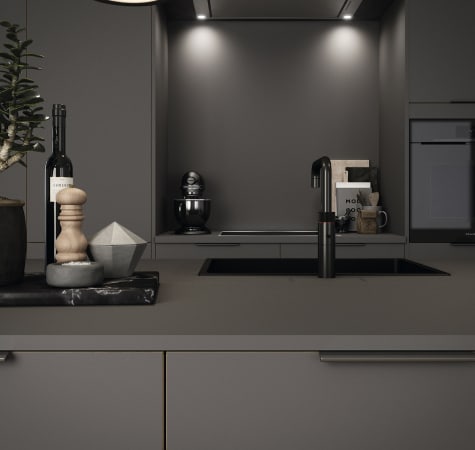 Moderne køkken der giver mange muligheder - Model Focus | HTH