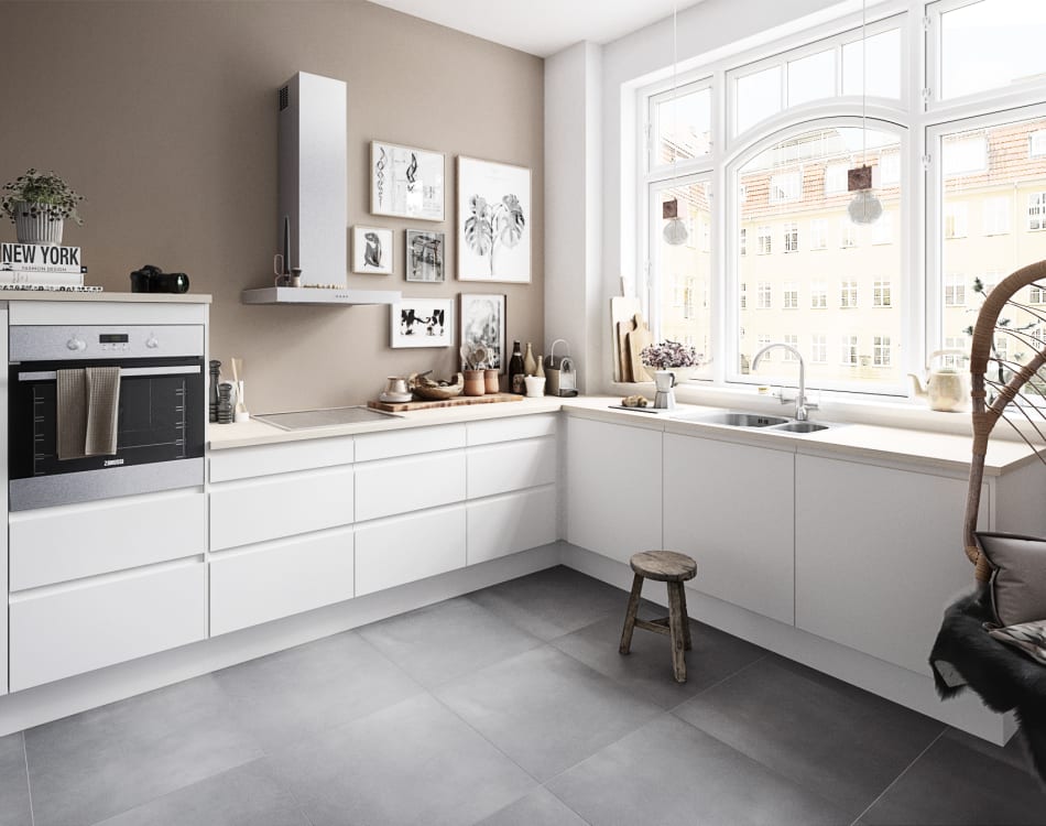 Danske køkkendesign: Find dine nye køkkenmøbler | HTH