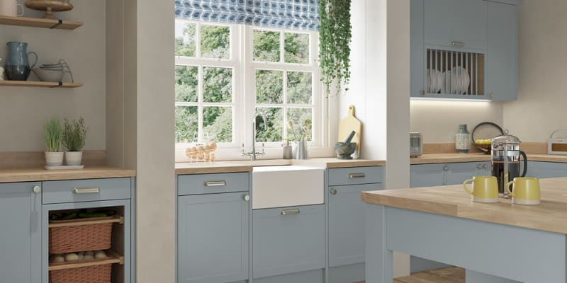 Magnet Trade | Blue Kitchens | Cool & Calming Designs | Magnet Trade