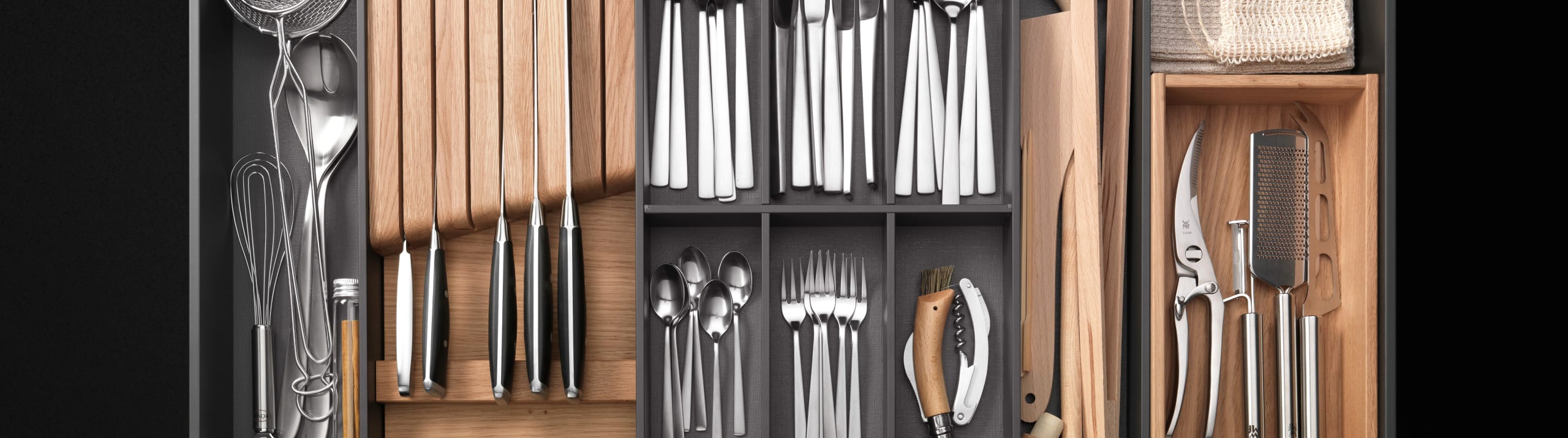 Skuffeinnredning & skuffer | Se våre kjøkkenskuffer | Sigdal