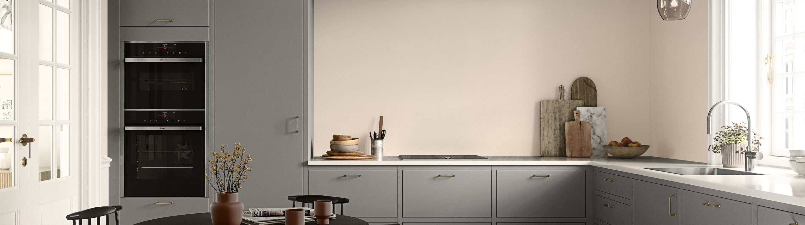 Corianbordplade: Se fordele med bordplade i Corian® | INVITA