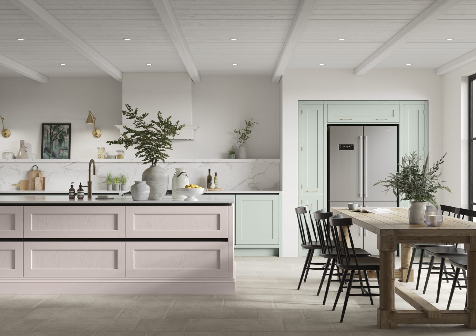 Dual-toned kitchen ideas