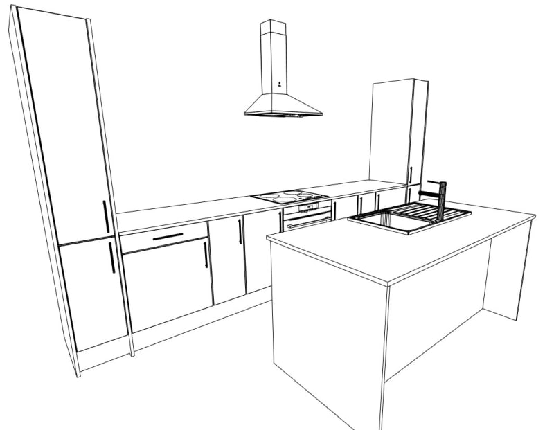 Luna Kitchen Range | Magnet