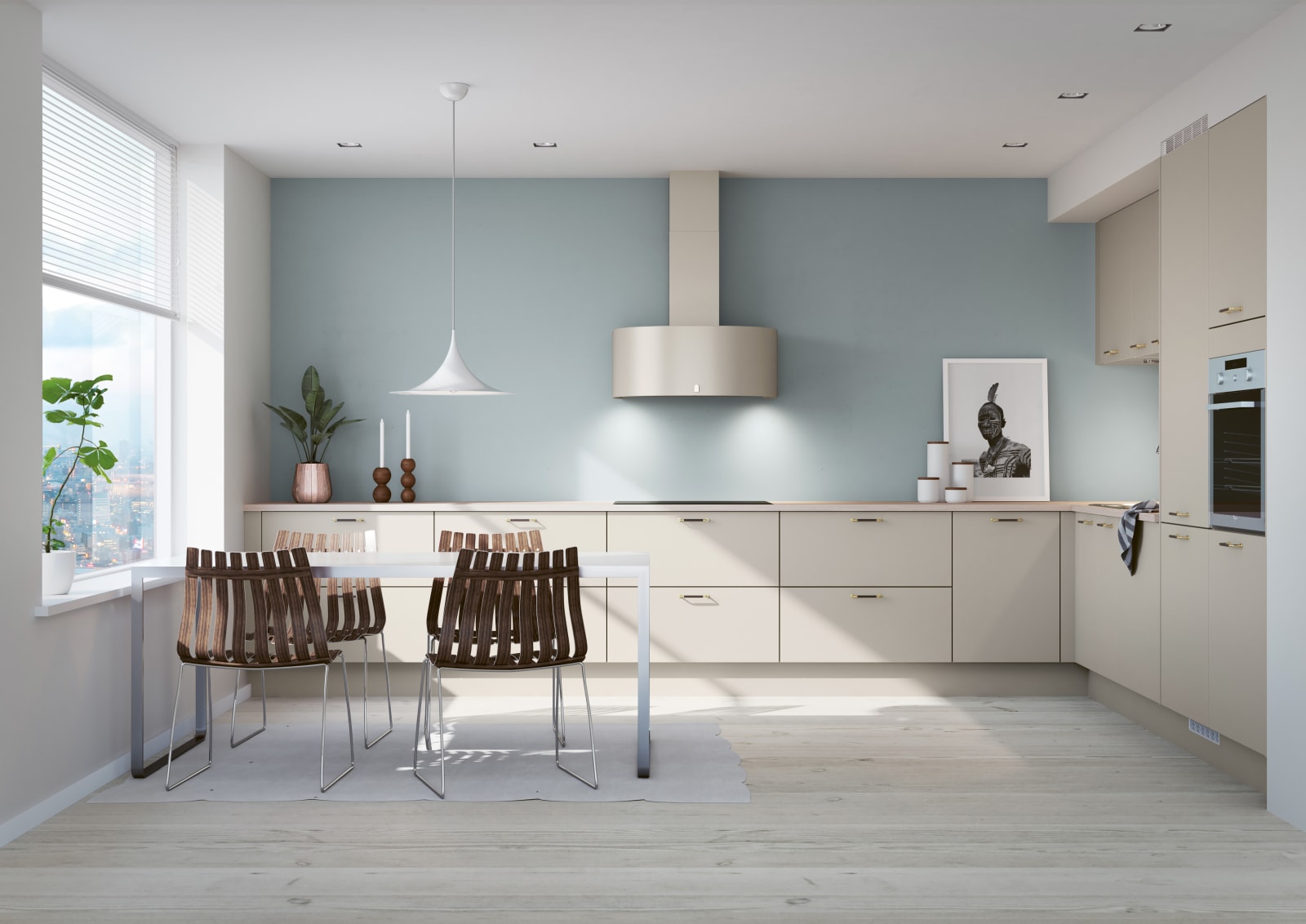 Hedy lys grå - kjøkken via power | Norema | Norema