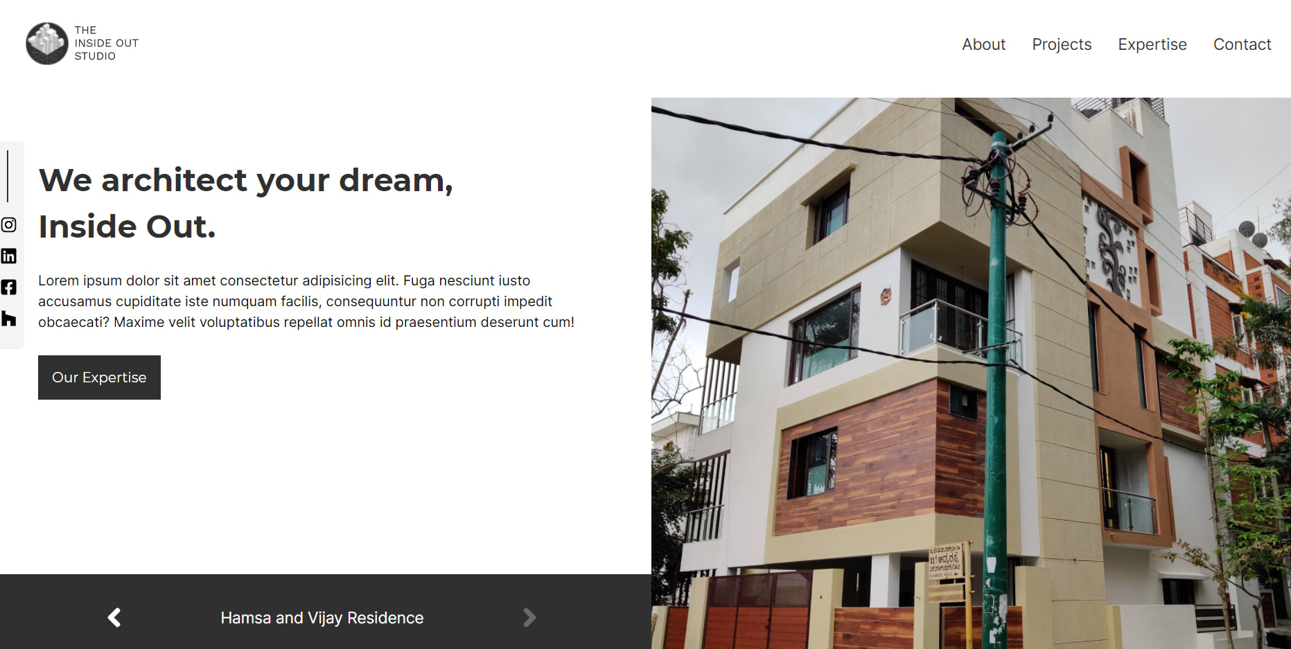 The Inside Out Studio | Projects