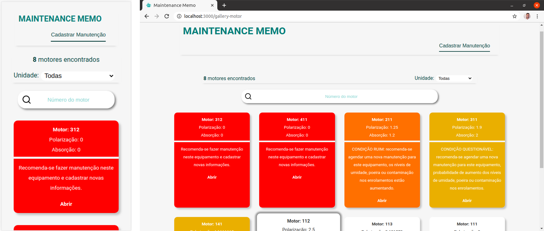 GitHub - ejcosta12/maintenance-memo: Industrial motors management system.