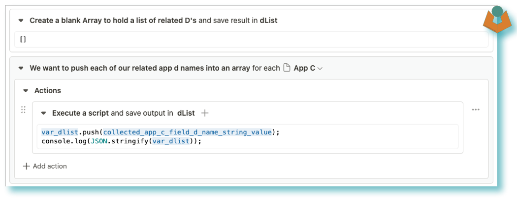 Building a report with data from indirectly related apps and loops to ...