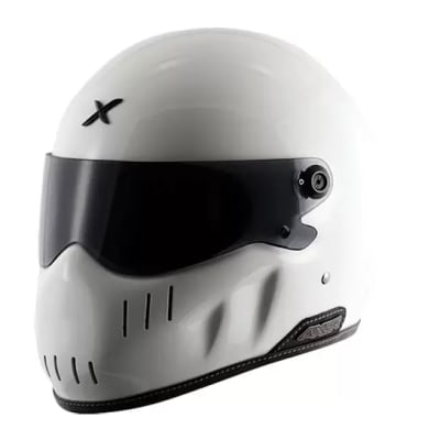 AXOR Retro Dominator Matt Black Helmet - Sapmotors