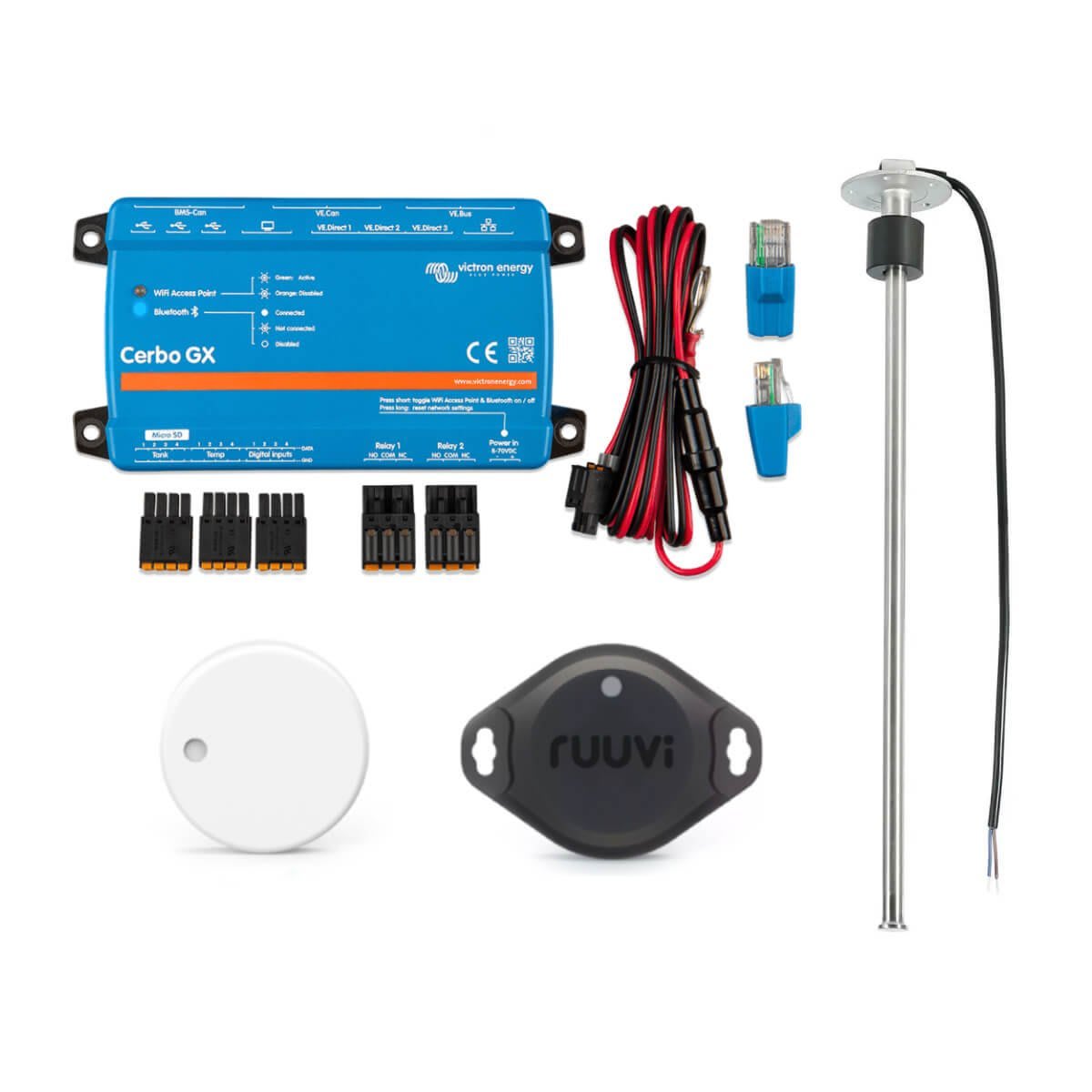 Cerbo Monitoring Bundle - Inc. Ruuvi Tags & Water Level Sensor