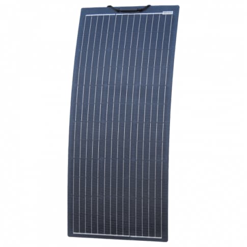 100W Reinforced Black Semi-Flexible Solar Panel (Narrow ...