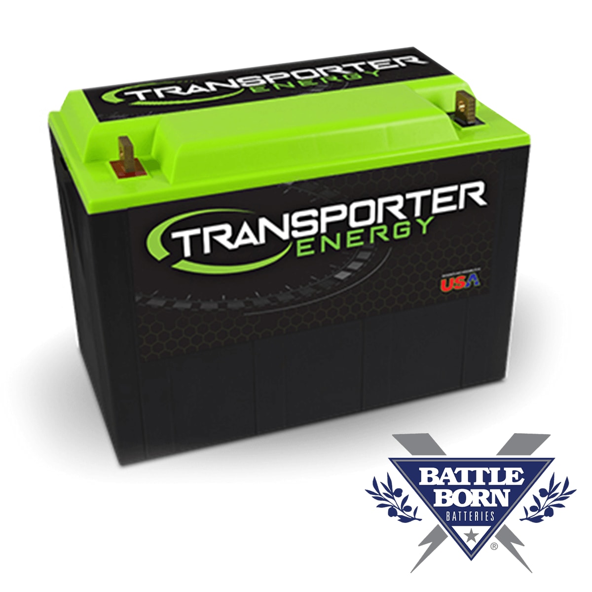 Battle Born/Transporter Energy 100Ah 12V Lithium Leisure Battery