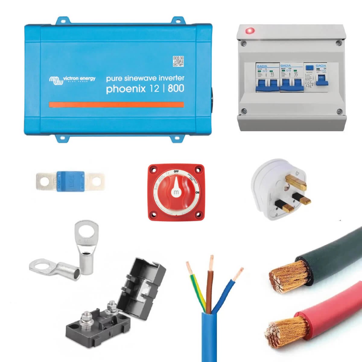 800VA Inverter Kit – Includes Victron Phoenix 12V Inverter - nohma.com ...