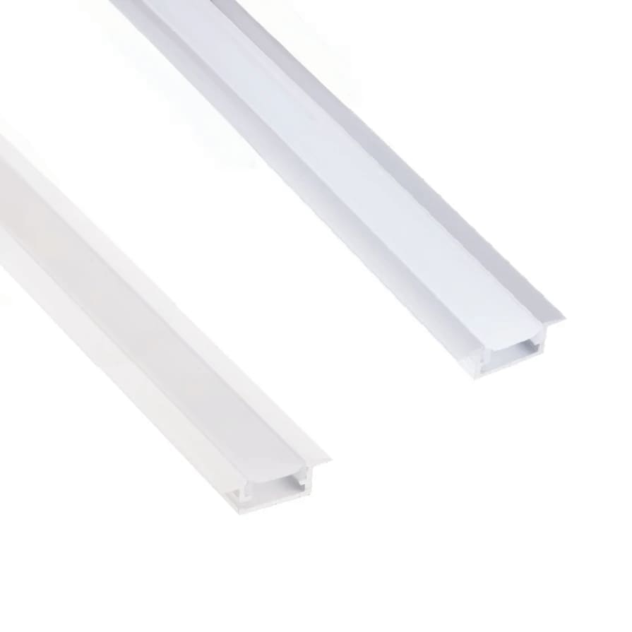12V LED Strip Light - Recessed‚ 2m - White or Silver