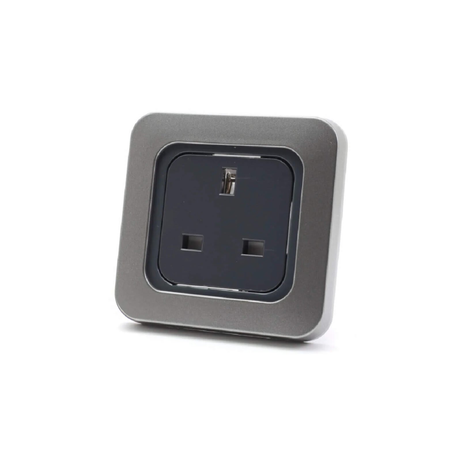 C-Line Single Socket (Gunmetal) - 7 socket options - nohma.com ⚡