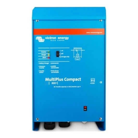 Victron MultiPlus Compact 24/800/16-16 - 24V 800VA Inverter/Charger ...