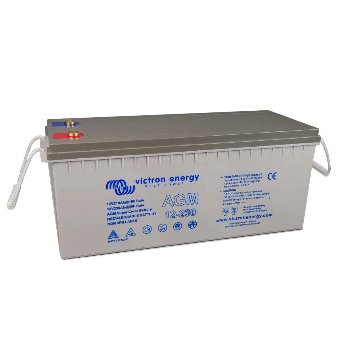 Victron Super Cycle 230Ah AGM Leisure Battery - 12V - nohma.com ⚡