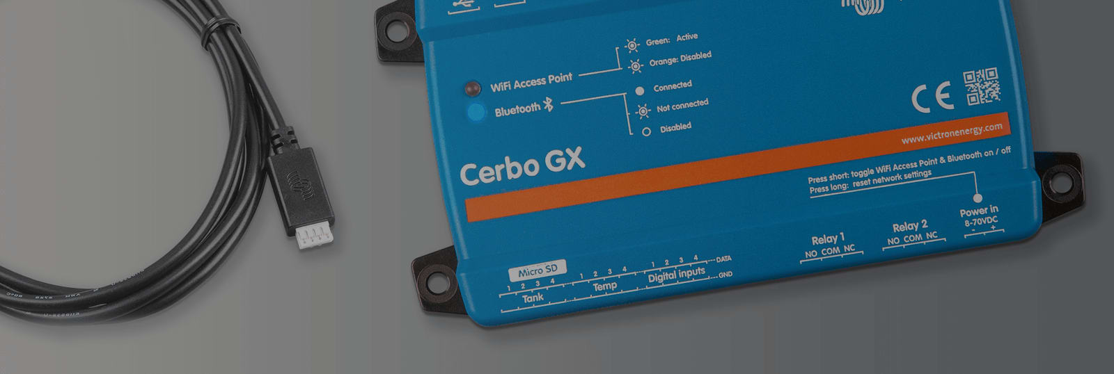 Cerbo GX - the best system monitoring solution for campervans and boats