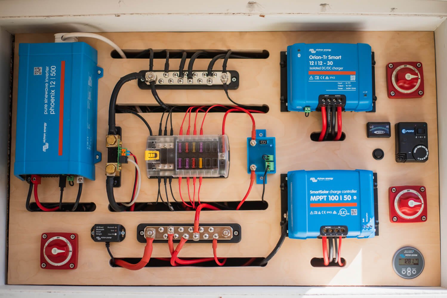 System boards: How to lay out your van's electrical system - nohma.com ⚡