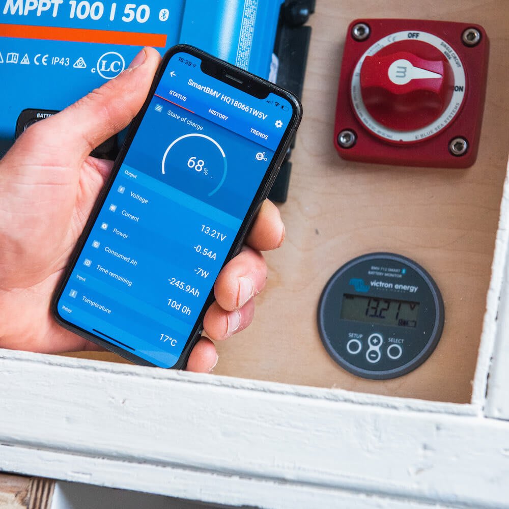 What's the best battery monitor for a campervan electrical system?