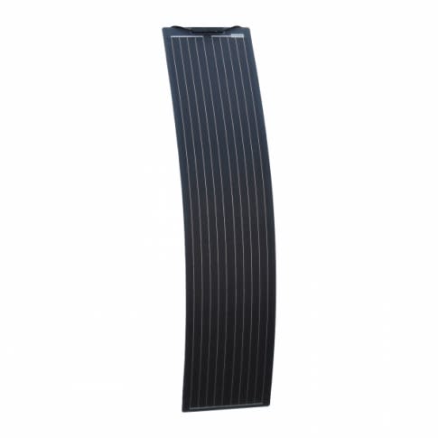 100W Semi-Flexible Solar Panel (Ultra-Narrow) - Monocrystalline Panel ...