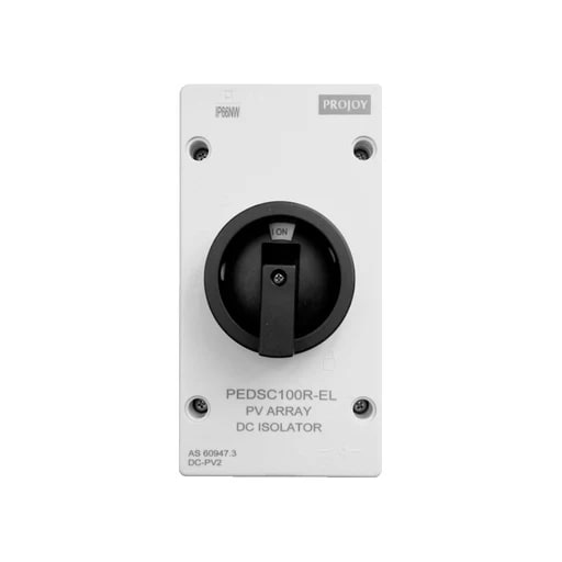 Solar isolator switch - 32A DC isolator - nohma.com, off-grid electrics ⚡