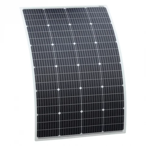 150W Reinforced Semi-Flexible Solar Panel - Rear Junction Box and 3m ...