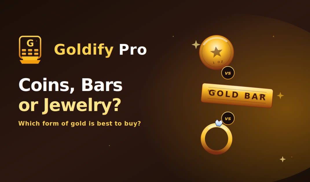 Gold Coins vs Gold Bars vs Gold Jewelry — Which Is Better in 2026 ...