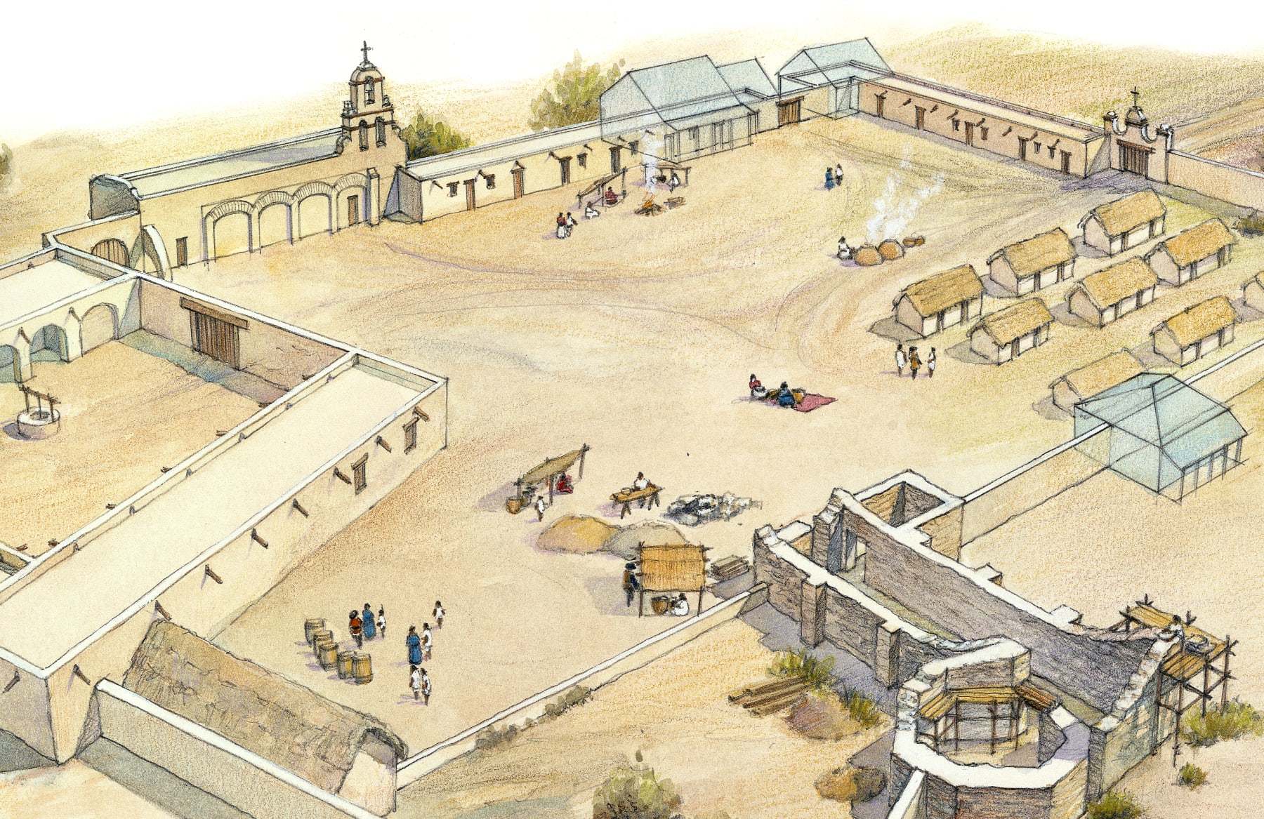 Missions Timeline - El Camino de San Antonio Missions