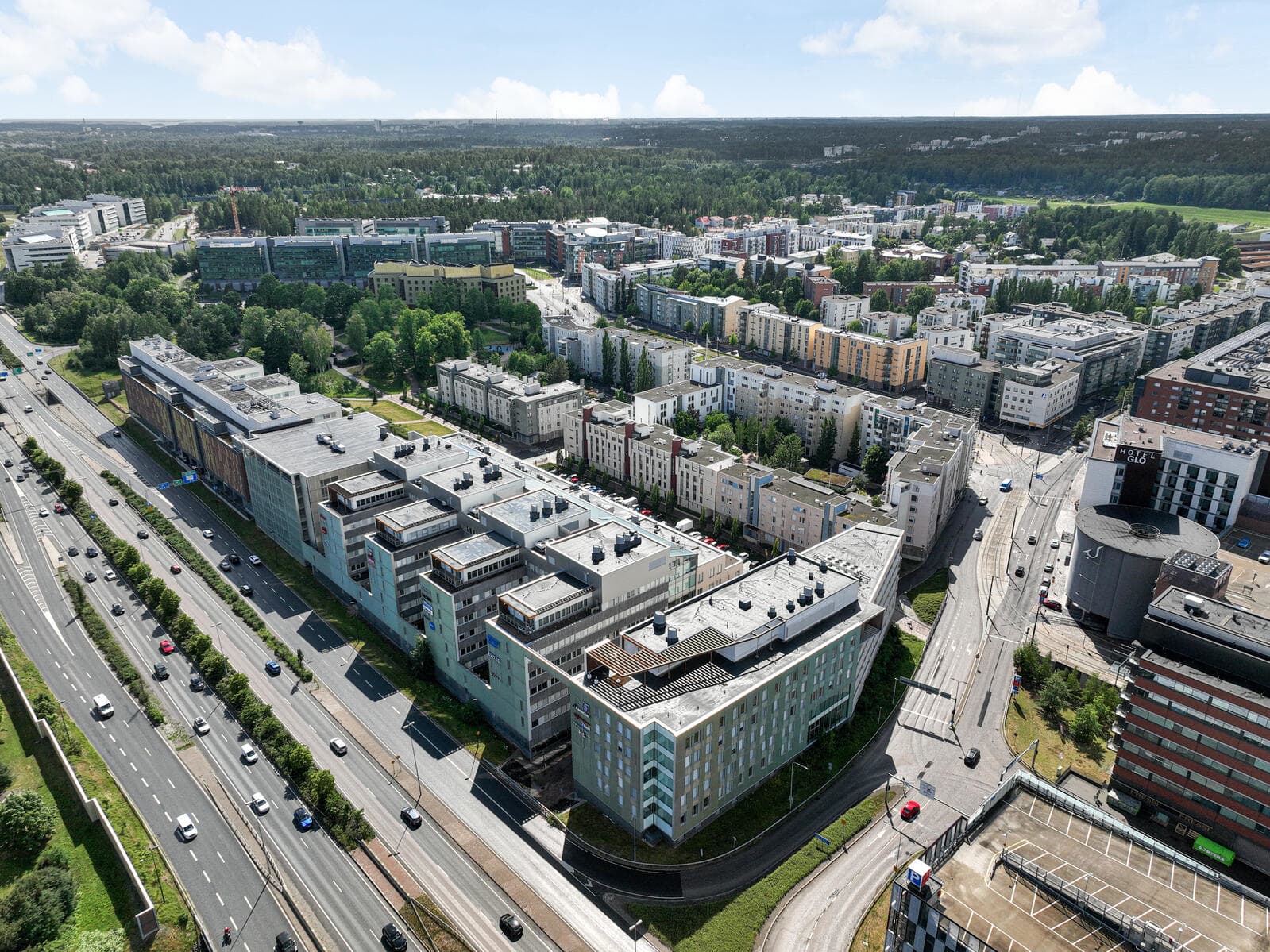 Alberga Business Park, talo A Bertel Jungin Aukio 9, Espoo - eQ Toimitilat