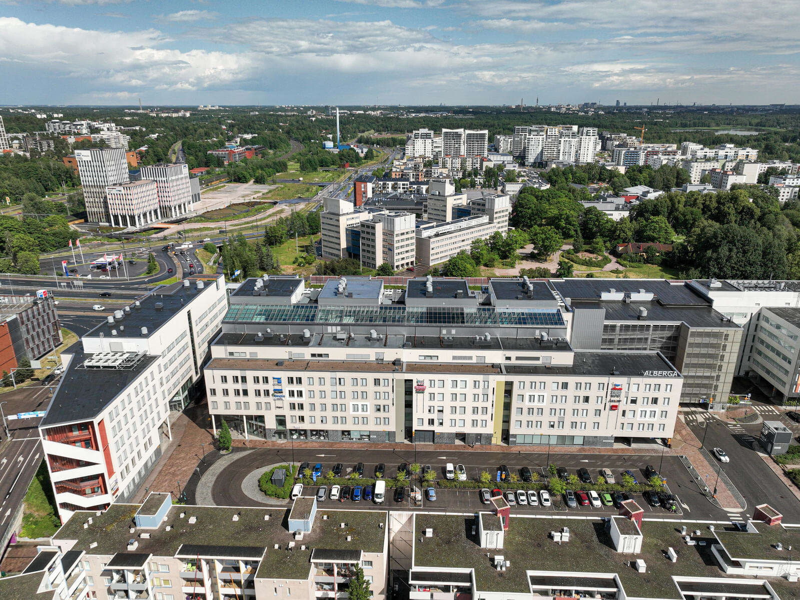 Alberga Business Park, talo C Bertel Jungin aukio 5, Espoo - eQ Toimitilat