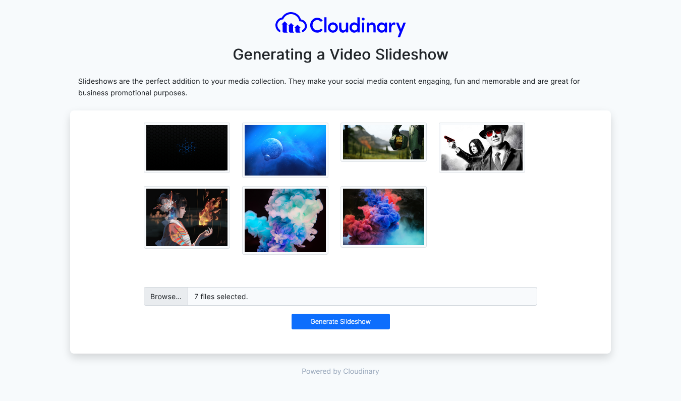 GitHub - musebe/laravel--cloudinary-video-slideshow