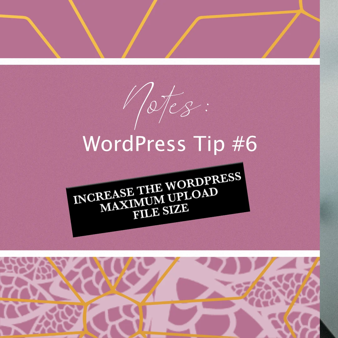How to Increase the WordPress Maximum Upload File Size by that girl How to Increase the WordPress Maximum Upload File Size by that girl