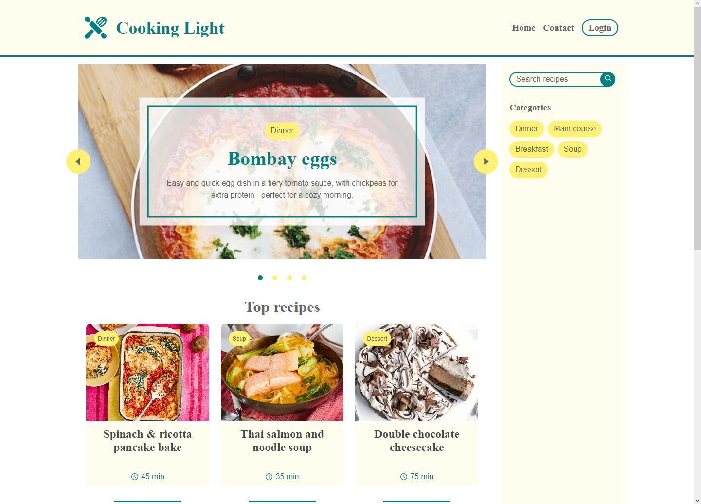 GitHub - AnnaHittaller/Cooking-Light