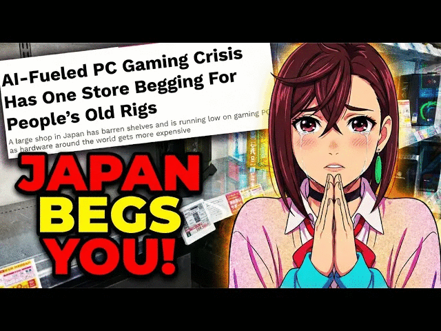 Japan BEGS for Old Gaming PCs as RAM Shortages Continue! | Clownfish TV ...