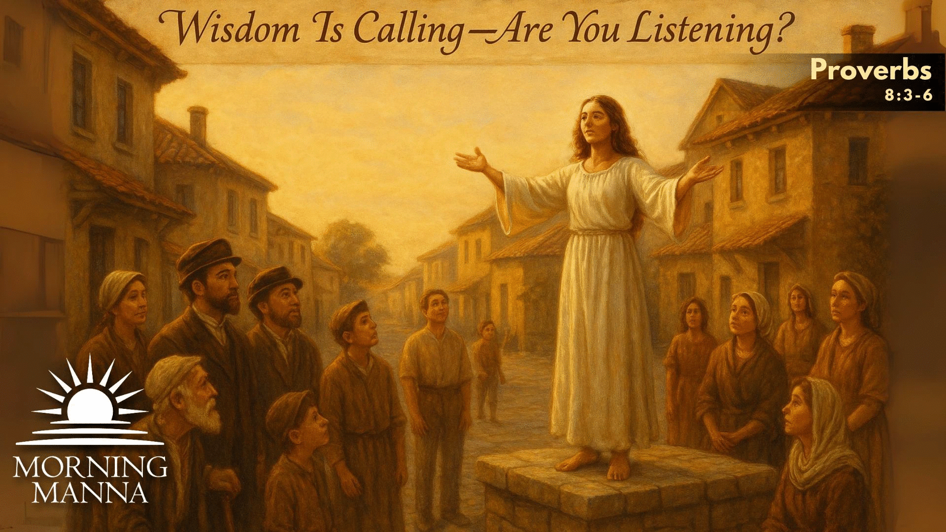 Morning Manna - July 31, 2025 - Proverbs 8:3-6 - Wisdom Is Calling—Are You Listening? - TruNews ...