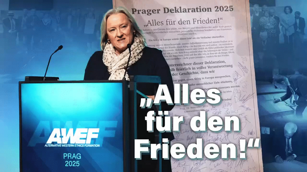 A-WEF 2025： Die Prager Deklaration 2025： „Alles für den Frieden ...