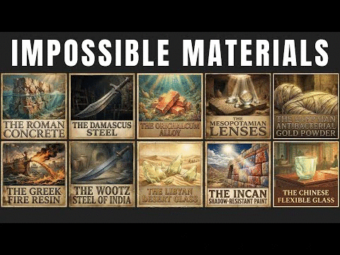 🛑The Truth about 10 Mysterious Ancient Materials That Modern Science ...